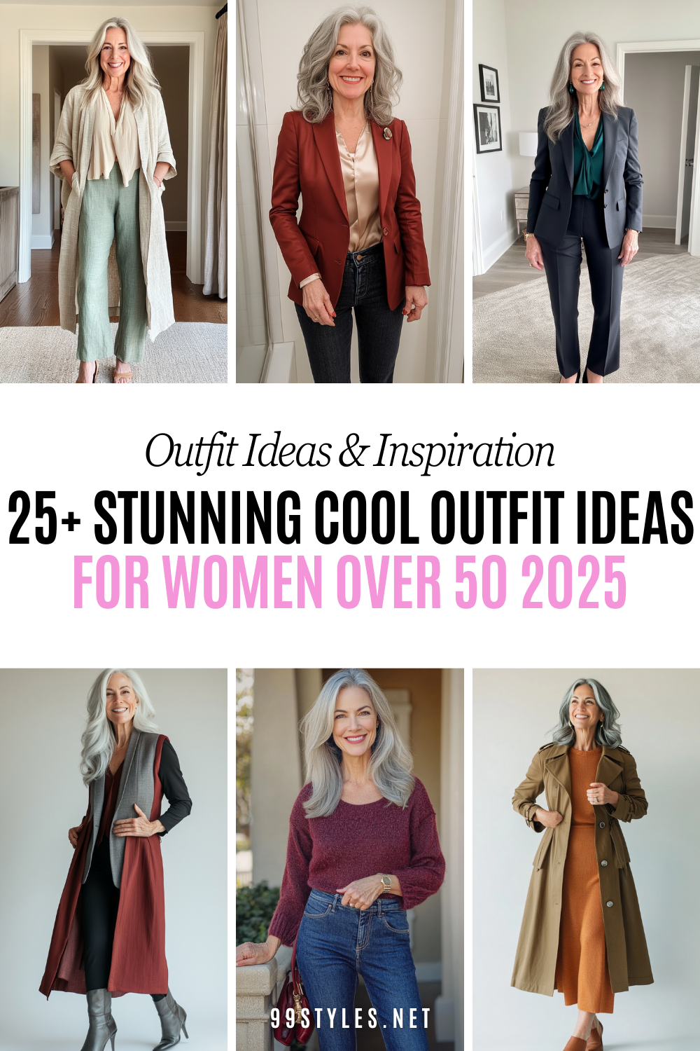 25+ Stunning Cool Outfit Ideas for Women Over 50 in 2025 – 99Styles